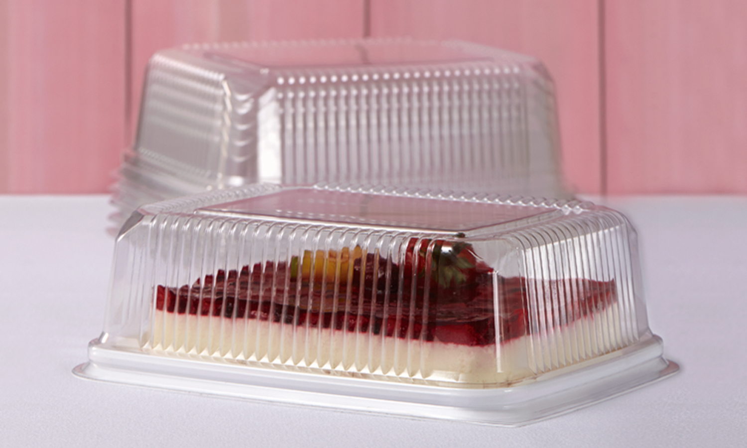 resq® Rectangular Cake Domes - Recyclable Packaging